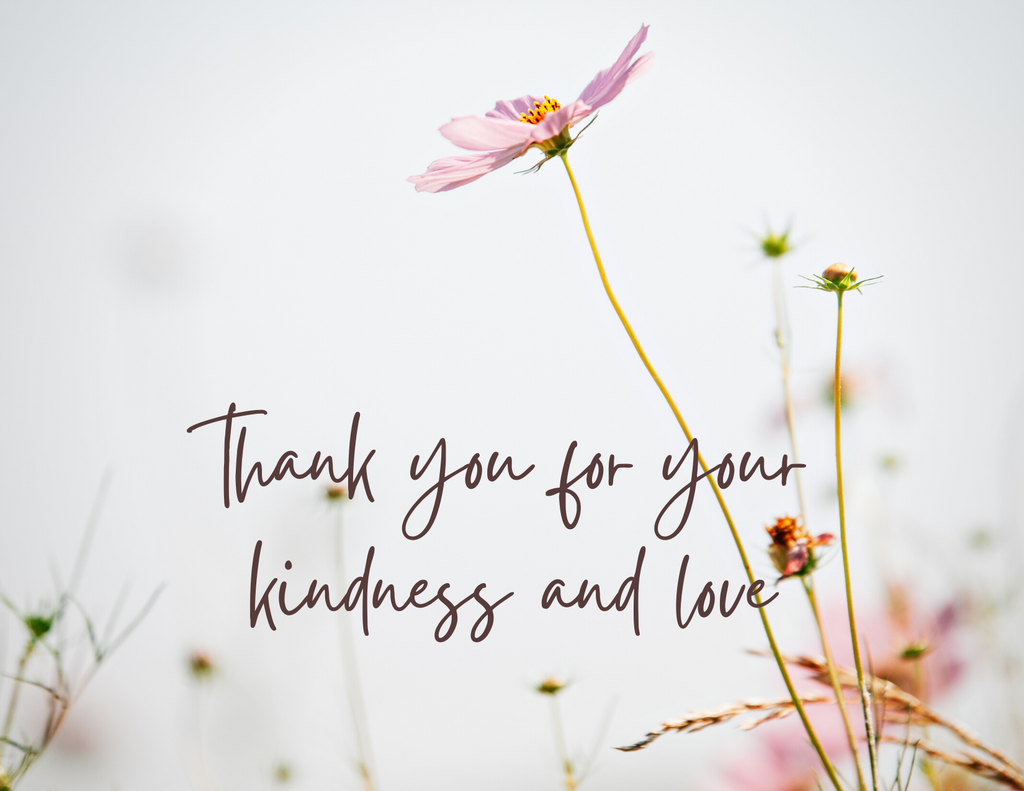 Thank you for your kindness and love card – mamabsmessages