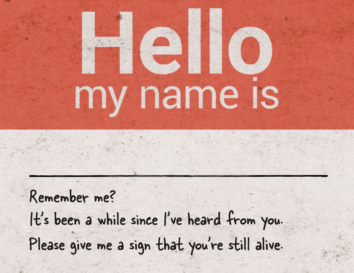 Hello My Name Is Card – mamabsmessages