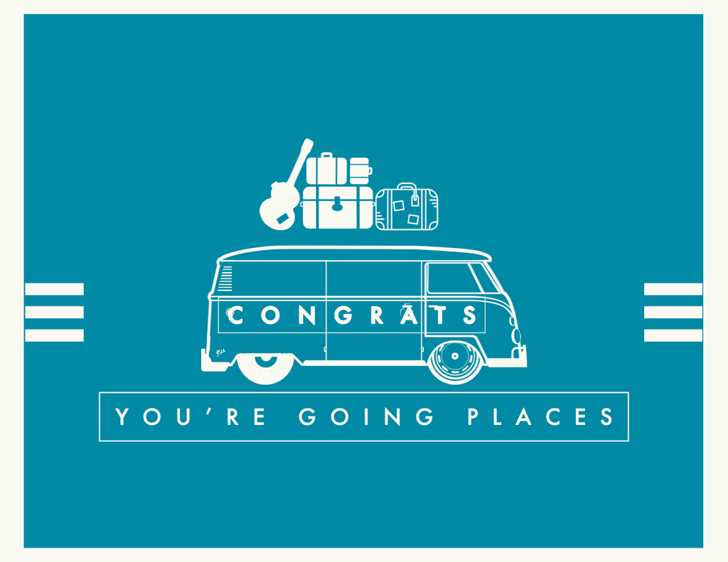 You're Going Places Van Card – mamabsmessages